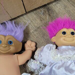 troll treasures/russ berrie/goffa | Toys | Troll Treasures 991 Doll ...